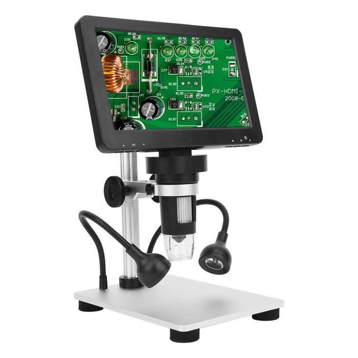 Microscope Numérique Microscope Industriel 12MP Caméra Enregistreur ...