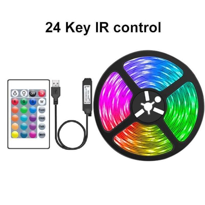 BANDE LED,Ir Control 30m Full Set Bande Lumineuse Infrarouge LED ...