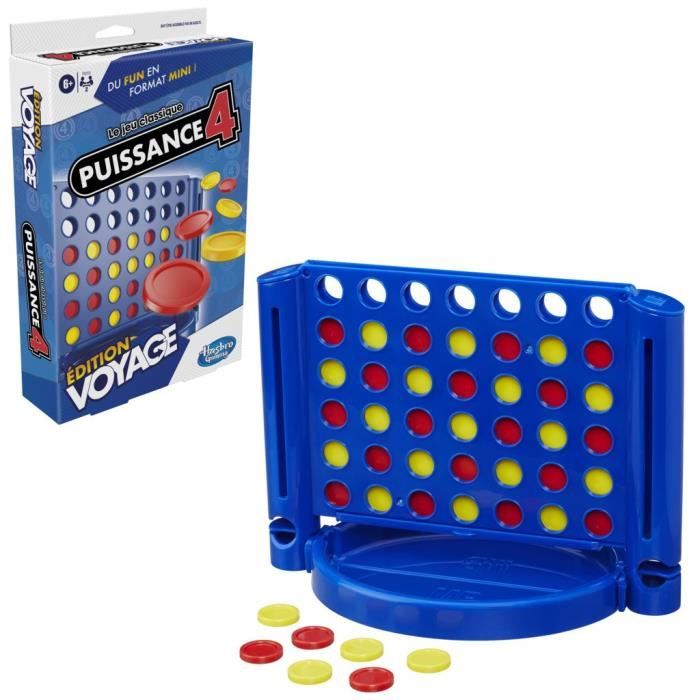 Puissance 4 Voyage, jeu de société de voyage pour 2 joueurs, jeu de ...