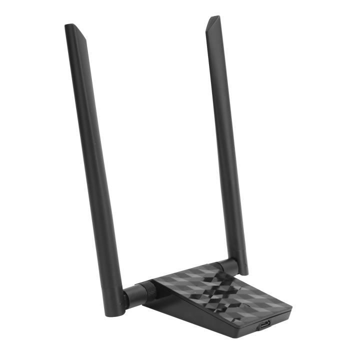 Keenso Antenne adaptateur WiFi USB Adaptateur USB WLAN Sans Fil 802 ...