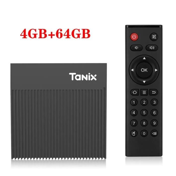 Boîtier Smart TV - RNCYN - Tanix Tage - Android 11 - 4 Go RAM - 64 Go Stockage - 8K - Cdiscount ...