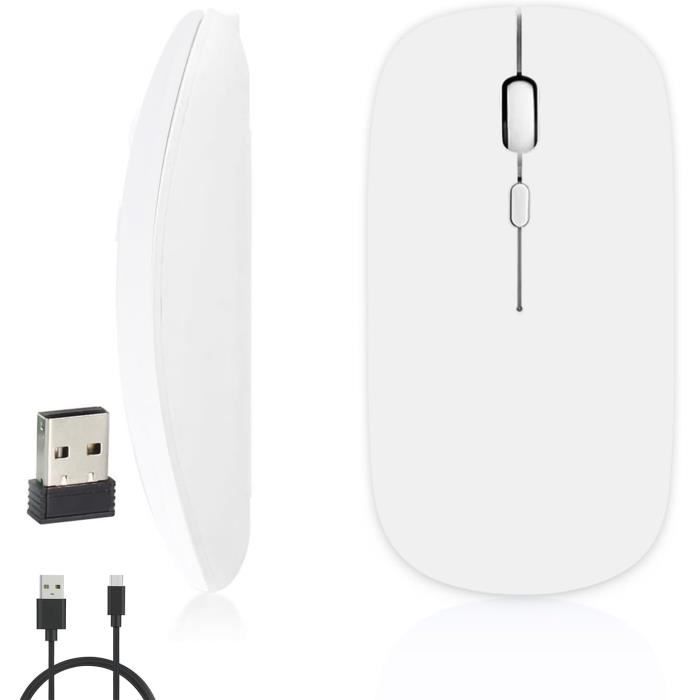 Souris Bluetooth Sans Fil, Wireless Mouse, 1600 Dpi Adjustable, 3 ...