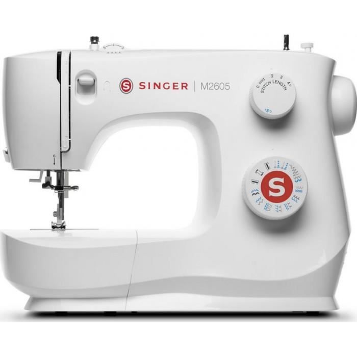 Machine à coudre - Singer - MC M 2605 - 19 points - 70W - Enfileur ...