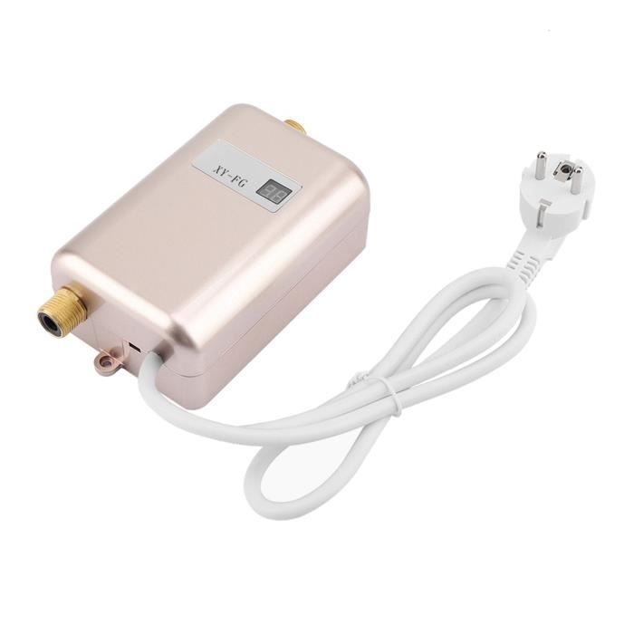 SURENHAP Chauffe‑eau électrique 220V 3800W Mini chauffe-eau instantané électrique réservoir ...