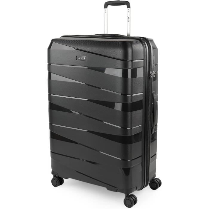 Valise Grande Taille Rigide 4 Roulettes - Résistante Valise Grande ...