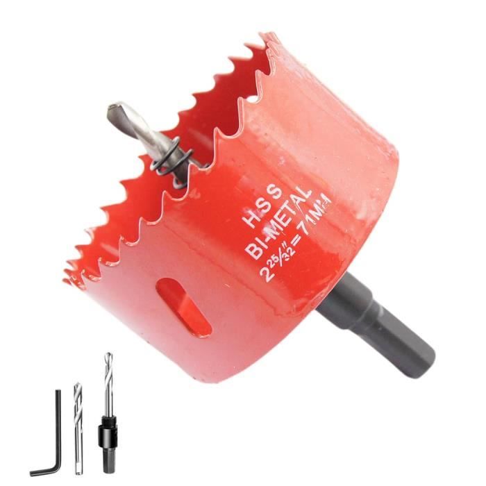 Scie Cloche 71 Mm, Fraise Cloche , Fraise Ronde Pour Percer Des Trous ...