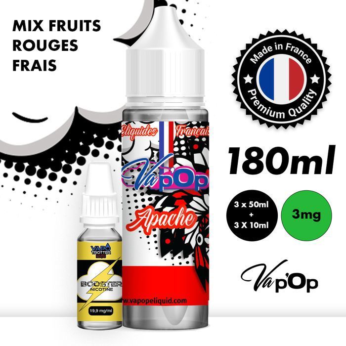 E-liquide Cigarette électronique - MIX FR ROUGES ACIDULÉ - 50MPGV/50VG ...