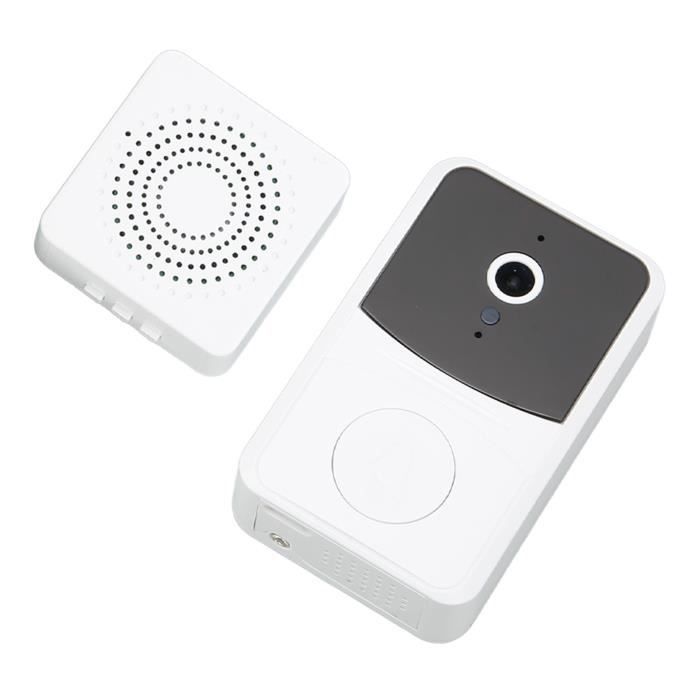 Sonnette intelligente Caméra de Sonnette Vidéo WiFi Ring, Sonnette ...
