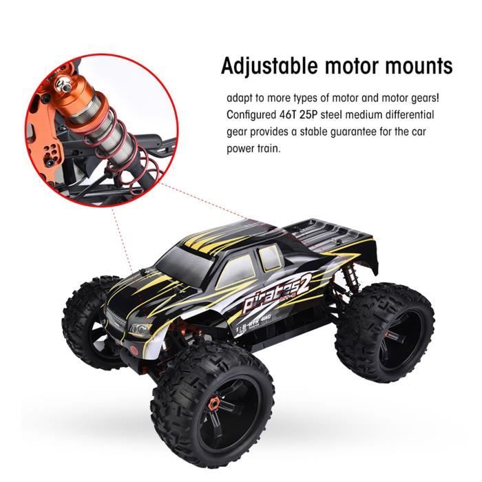 ZD Racing 9116-V3 1-8 2.4GHz 4WD camion électrique Haute vitesse RC ...