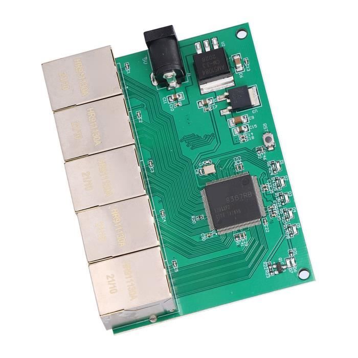 Module de commutation - YOSOO - 5 ports - Gigabit Ethernet - 5 V CC ...