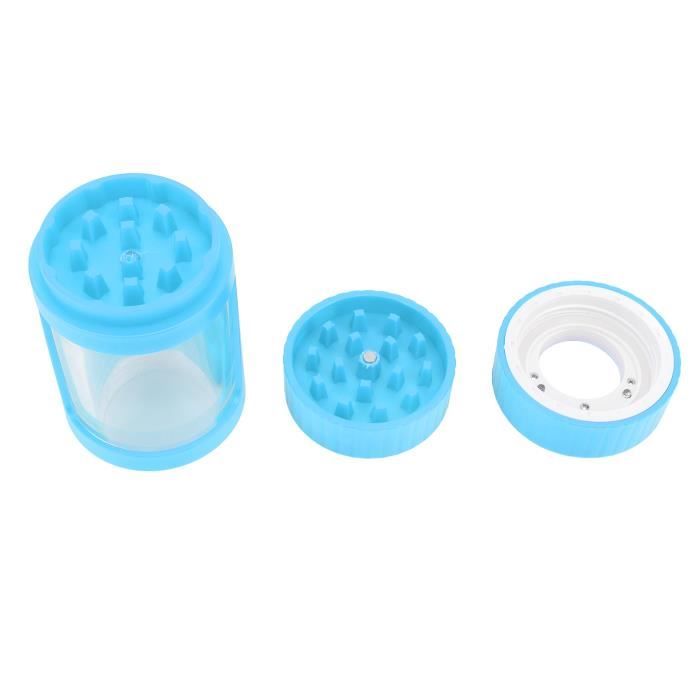 YOSOO le pot de cigarette avec le broyeur Allumez le bocal à cigarettes ...