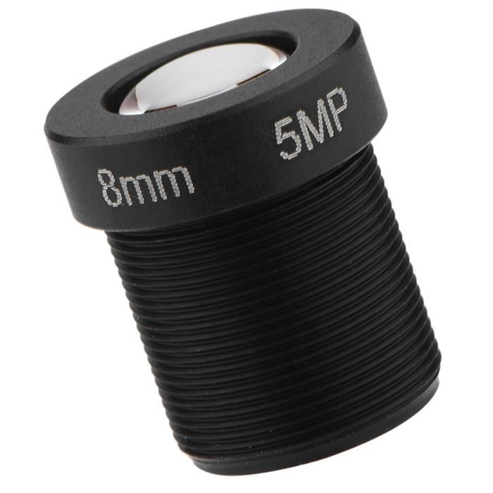 SUP Objectif HD CCTV IR grand angle 8 mm 5MP pour caméra IP de sécurité, grand angle 180 ° avec ...