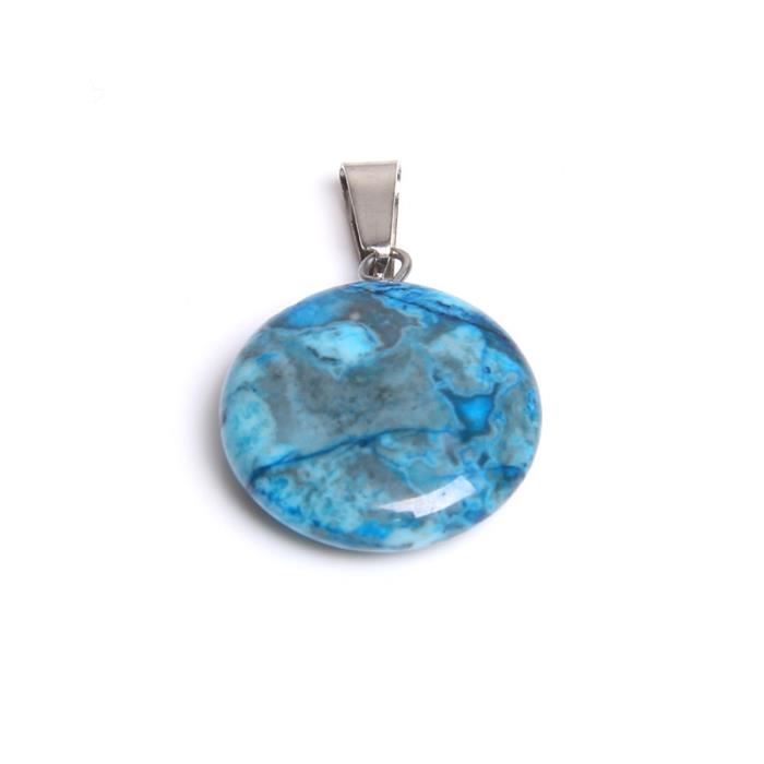 Pendentifs ronds en pierre naturelle, ton rond, quartz, cristal, bijoux ...