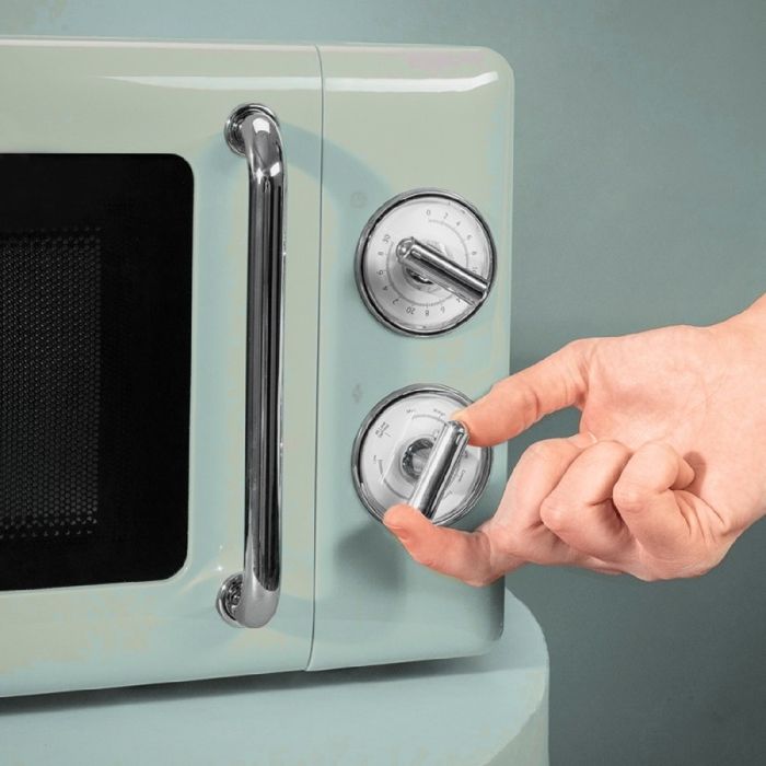 Cecotec Micro-ondes Mécanique avec Grill de 20 L Proclean 3110 Retro ...