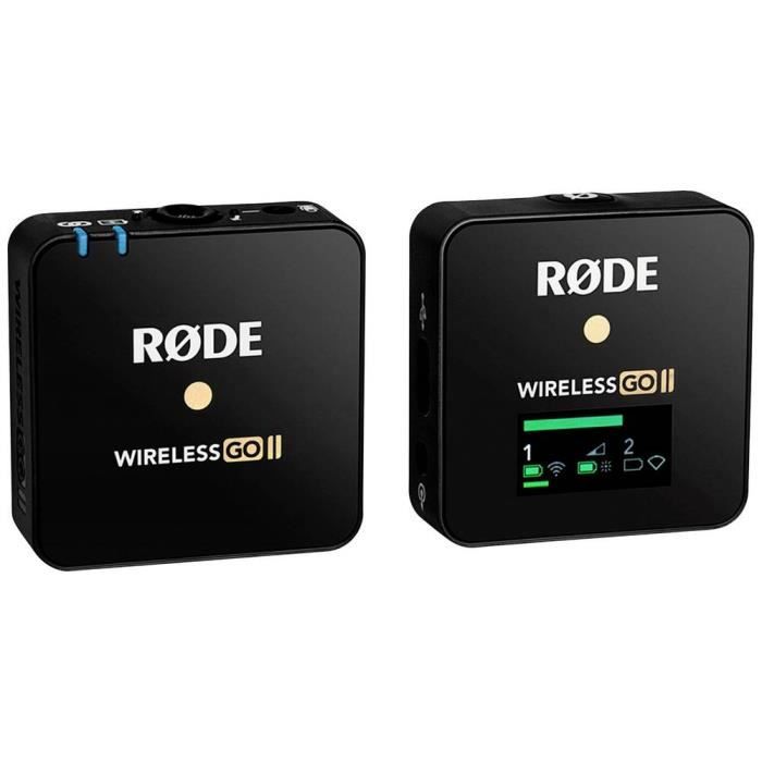 RODE Microphones Wireless GO II SINGLE Micro-cravate Micro Type de ...