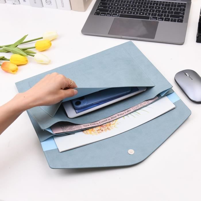Porte Documents Extensible A4 En Cuir Pu Avec Pochettes De Grande ...