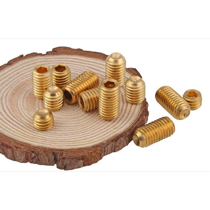 Vis Sans Tête Hexagonale Fixations Allen Vis Pointeau À Six Pans Creux ...