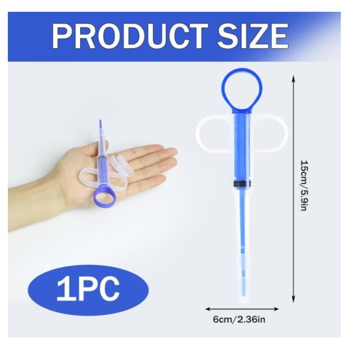 Lance Pilule Chat, Seringue pour Animaux de Compagnie, Pet Pill ...