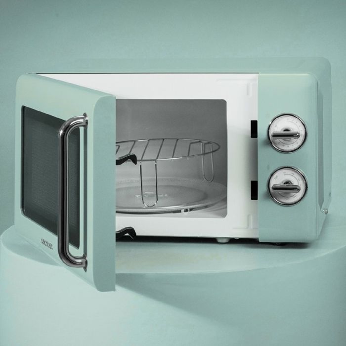 Cecotec Micro-ondes Mécanique avec Grill de 20 L Proclean 3110 Retro ...