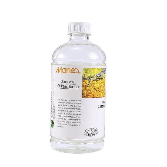 500ml - Pigment plus mince incolore et inodore fournitures d'art ...