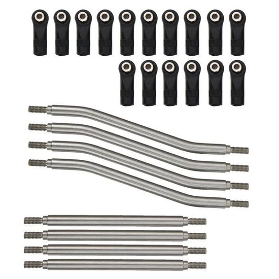 ESTINK 8Pcs Embout de biellette de direction en acier inoxydable pour ...
