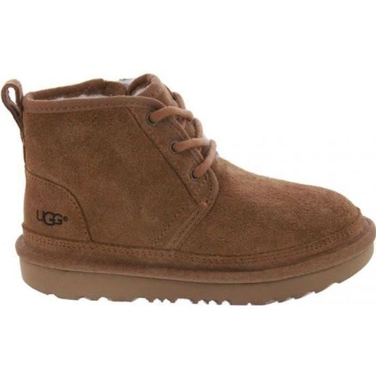 Botte - UGG - NEUMEL II Cadet - Marron - Synthétique - Lacets Marron ...