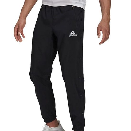 Jogging Noir Homme Adidas Fast-Snap Black - Cdiscount Prêt-à-Porter