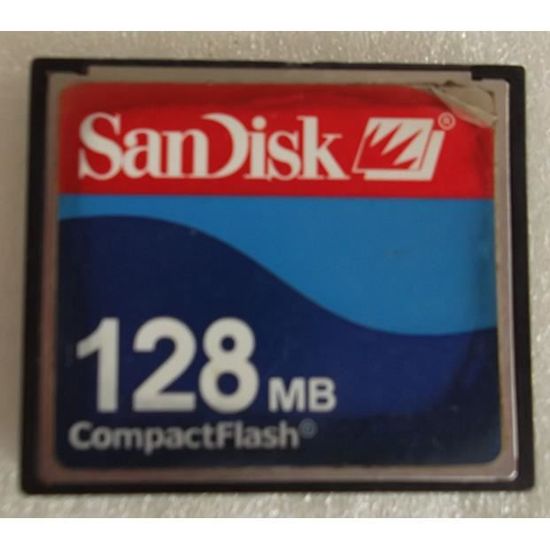 SanDisk SDCFB-128-A10 CompactFlash 128 MB by SanDisk - Cdiscount ...