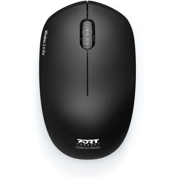 Port Connect Souris Sans Fil Collection 2,4 Ghz Ultra Compact 1600 Dpi ...