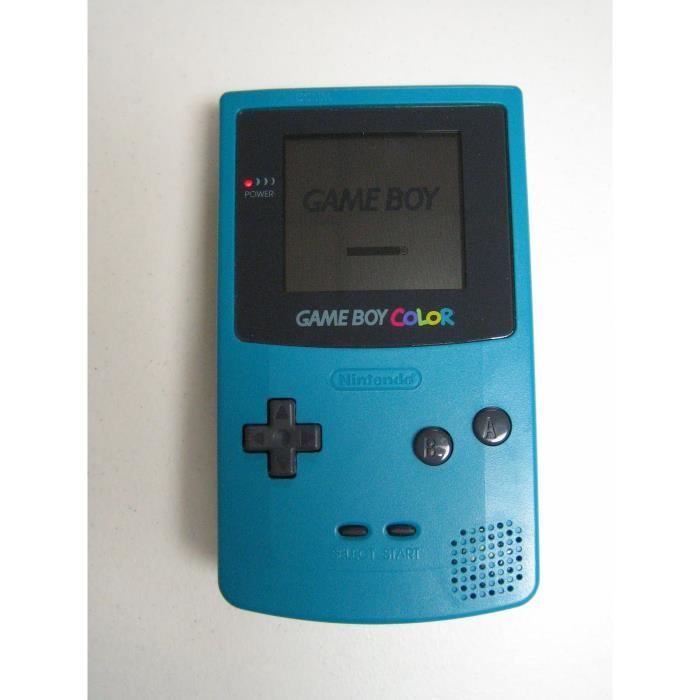 CONSOLE GAMEBOY COLOR Bleu/vert TURQUOISE NINTENDO - Cdiscount Jeux vidéo