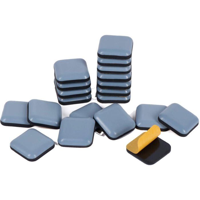 24PCS Patin Glissant Adhsif Patins en Tflon pour Meubles de Protection ...