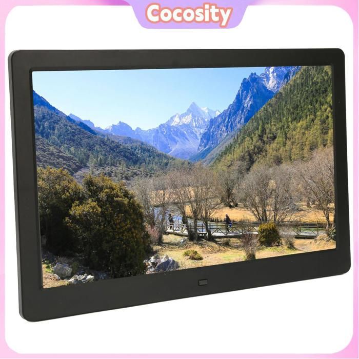 Cocosity cadre photo numérique LED Cadre Photo numérique, écran HD de ...