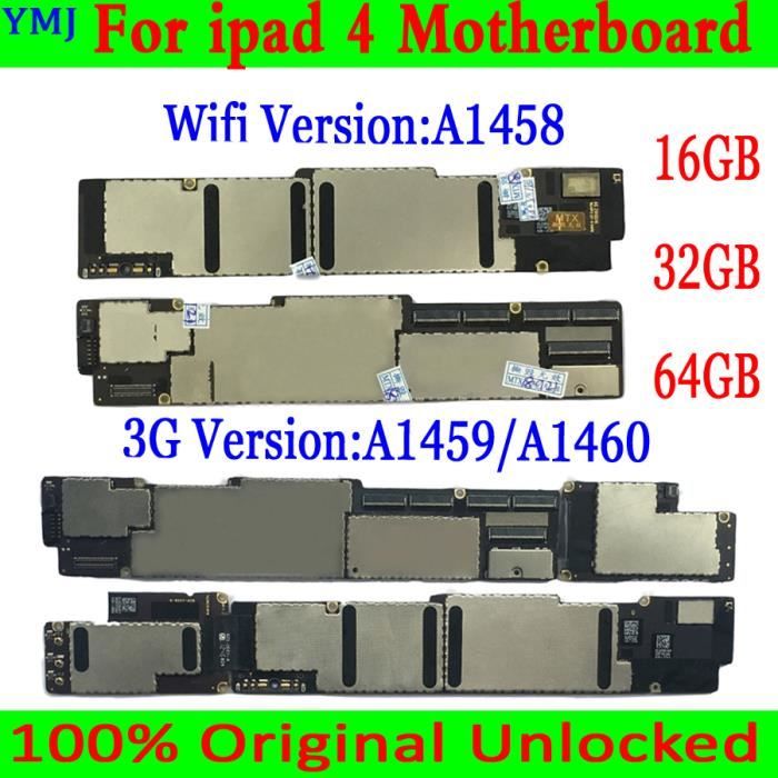 A1459-A1460 32 Go 3G-Carte mère 100% originale débloquée pour iPad 4 ...