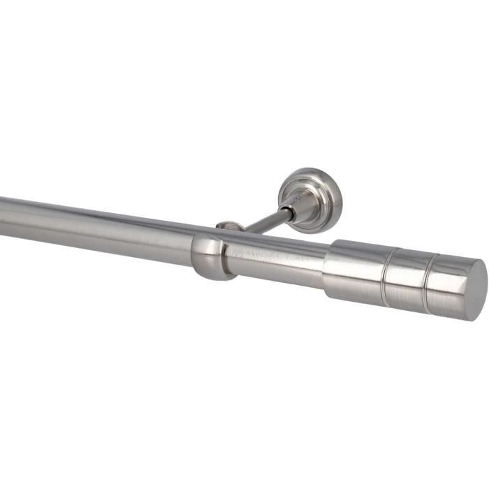 25Mm Kit De Tringle À Rideau Metal, Classic, Acier Inoxydable Ilusion ...