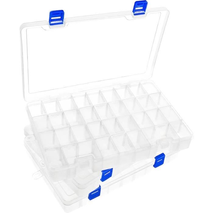 Boite Rangement Plastique Compartiment, Boite Compartiment, Petite ...