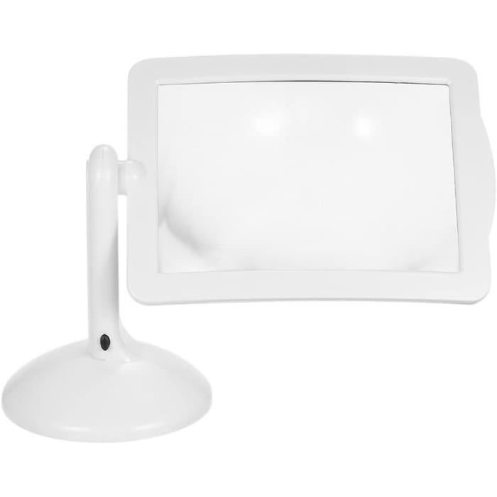 Loupe Loupe Rotative À 360 Degrés, 3X Lecture Pleine Page Loupe Loupe ...