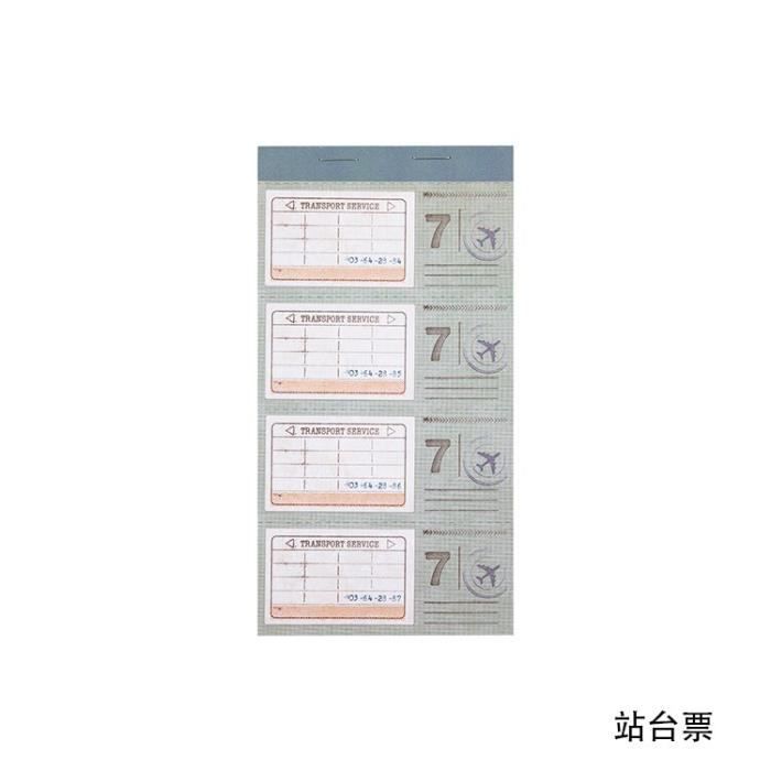 Papier de série de tickets de caisse Vintage, 30 feuilles-lot, matériel ...