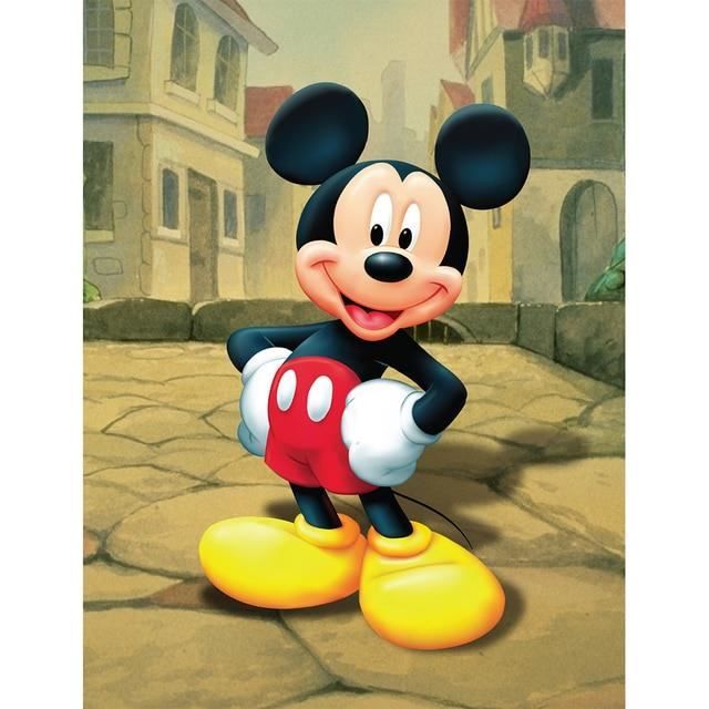 MVb-269 Peinture diamant thème dessin animé Mickey Mouse broderie ...