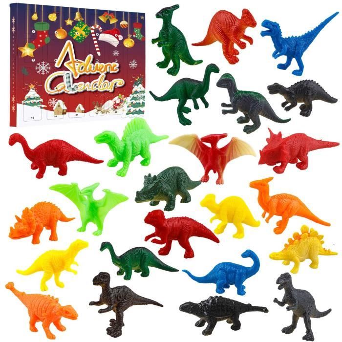 Boîte Aveugle de Dinosaure de Noël, 24 Types d'ensembles Jouets de ...