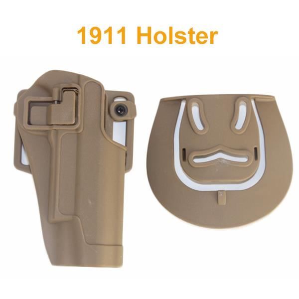 Colt 1911 Beige - Étui pour pistolet tactique Glock 17 19 Beretta M9 ...