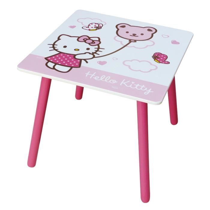 HELLO KITTY Table Carrée - Cdiscount Jeux - Jouets