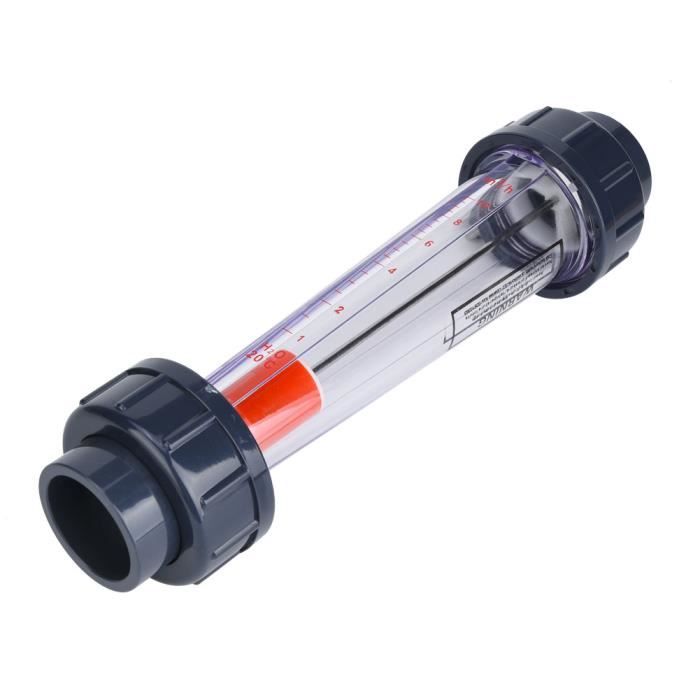 Cikonielf Débitmètre liquide Liquid meter, ABS plastic meter 1-10m³/H ...