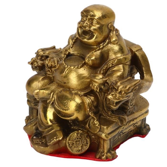 Duokon Statue de Bouddha rieur Maitreya Statue 2.56in Haute Forte ...