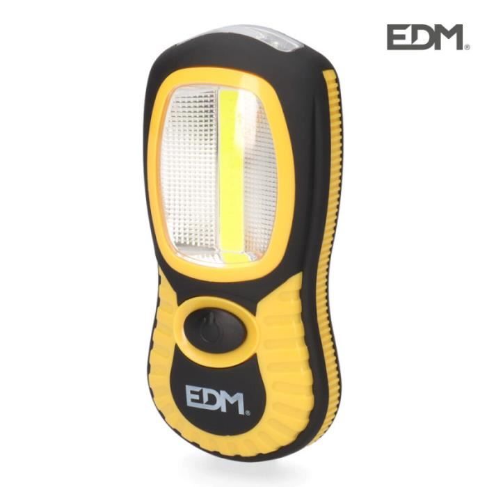 Lampe torche LED COB XL. Double Fonction 1Led Xlx3W et 3 Ledx1W avec ...