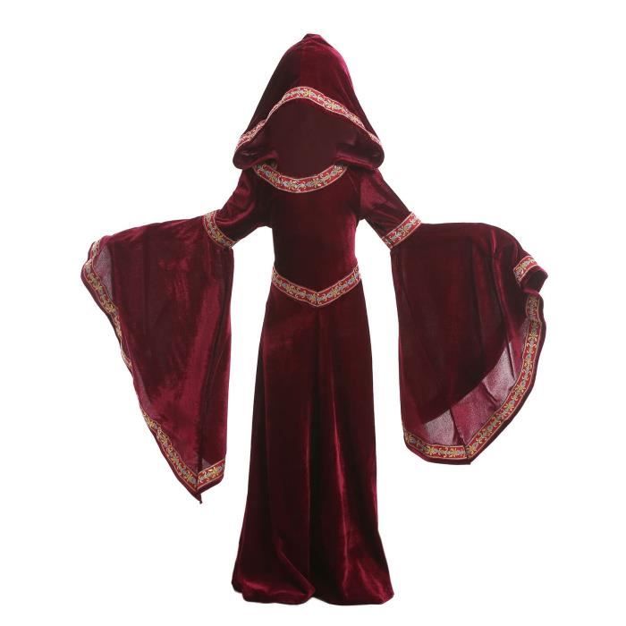 Deguisement Robe à Capuche de Vampire Costume d'Halloween ,Déguisement ...