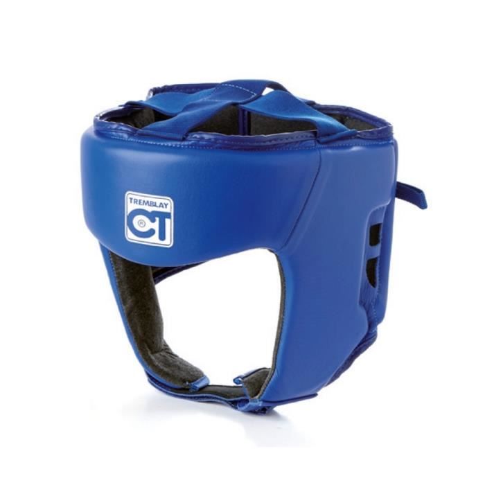 Casque de boxe ouvert junior - Tremblay - Rouge - Enfant - Homme - Boxe ...