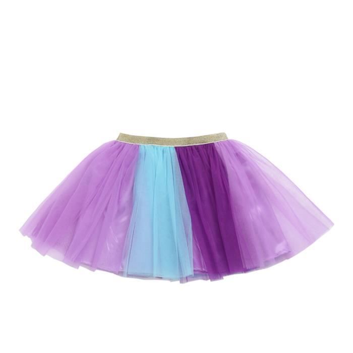 Jupe Tutu de Ballet Arc-en-ciel pour Bébé Fille,Vêtement de ix,Imprimé ...