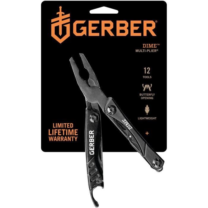 Gerber Dime Micro Tool noir Pince Multifonctions69 - Cdiscount Sport