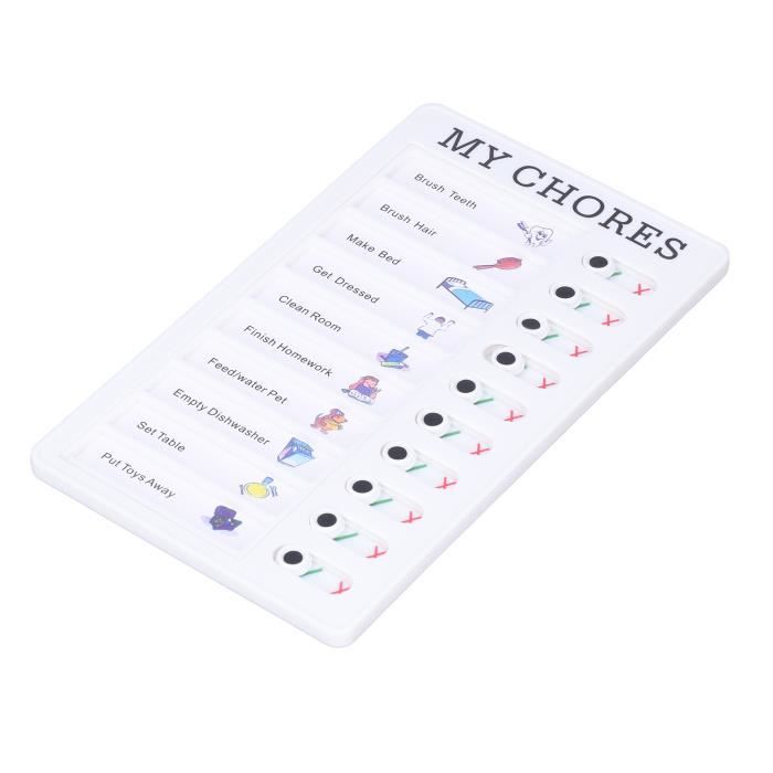 Tableau De Corvée Pour Enfants Tableaux De Mémo De Tableau De Corvée ...