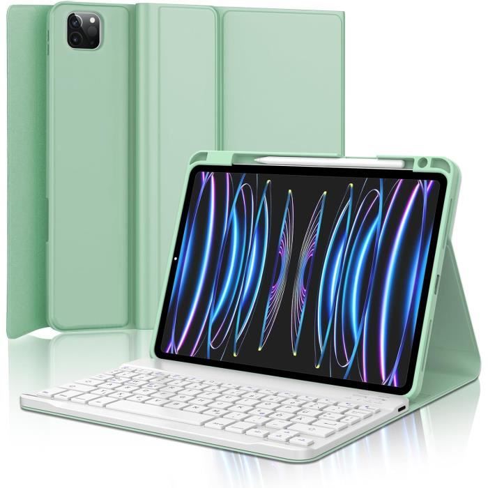 Étui Pro 11 Avec Clavier 2022 \ Air5-Air4, Clavier Qwertz Magnétique Amovible Allemand Pro 11 4E ...